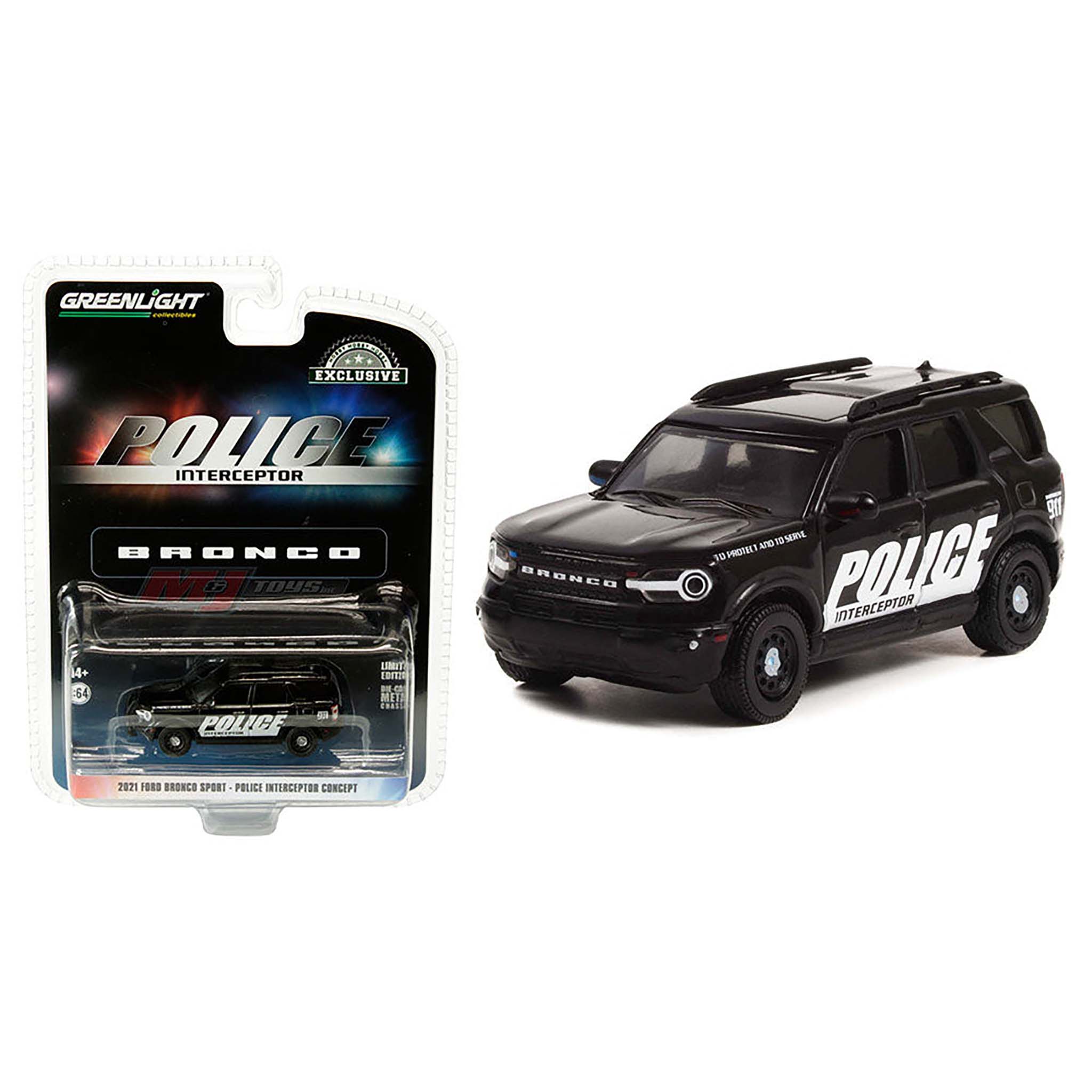 2021 Ford Bronco Sport (Police Interceptor Concept) | 1:64 Diecast ...